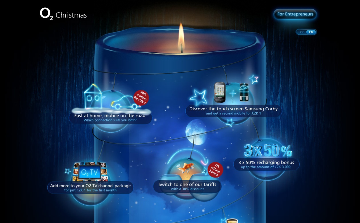 O2 Christmas