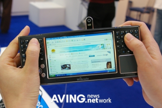 와이브레인, 40만원대 UMPC로 관람객 이목 끌어!