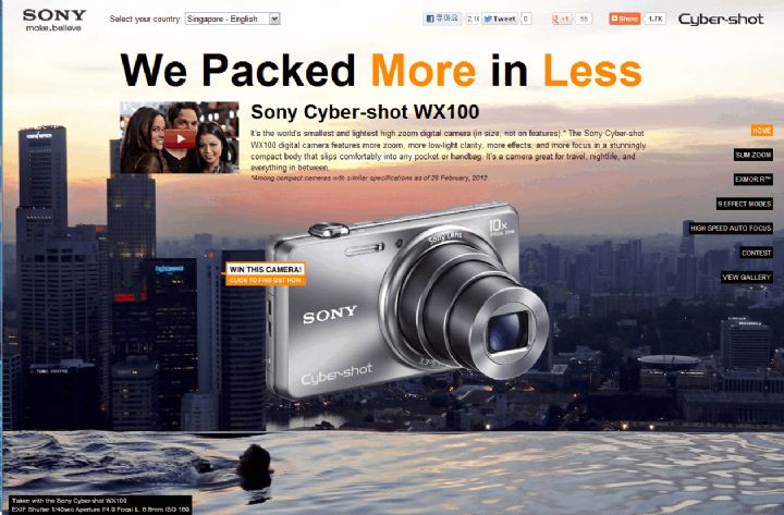 sony Cyber-shot WX100