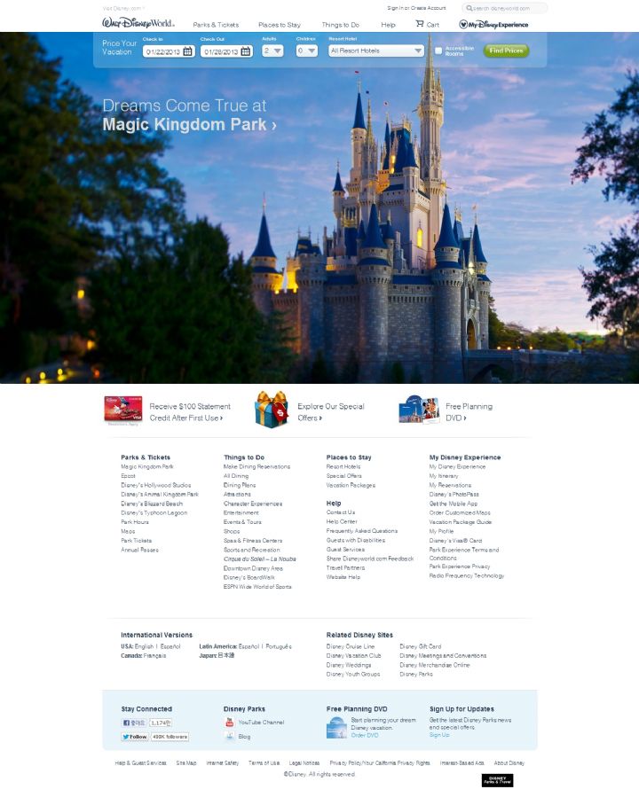 Walt Disney World Resort in Florida