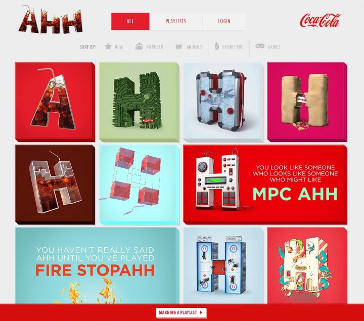 Coca-Cola AHH Campaign