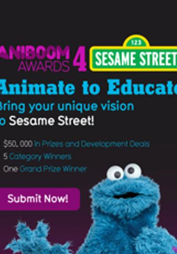 Aniboom Awards 4 Sesame Street