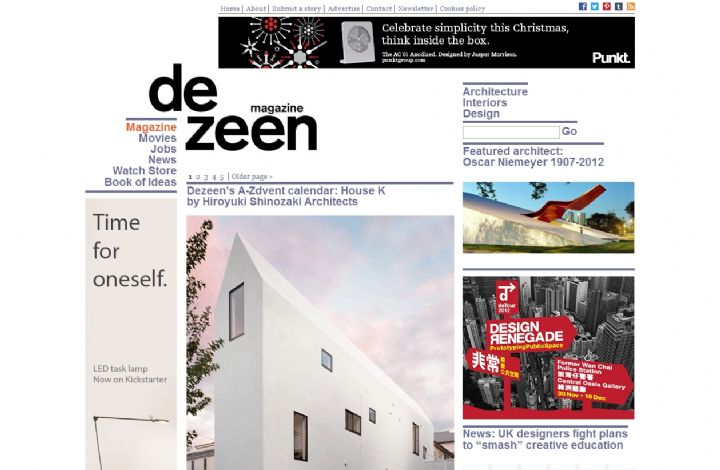 dezeen magazine