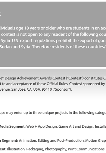 [해외] 2014 Adobe Design Achievement Awards