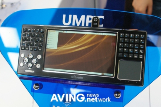 와이브레인, 40만원대 UMPC로 관람객 이목 끌어!